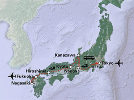 Culturele groepsreis Japan | SRC Reizen